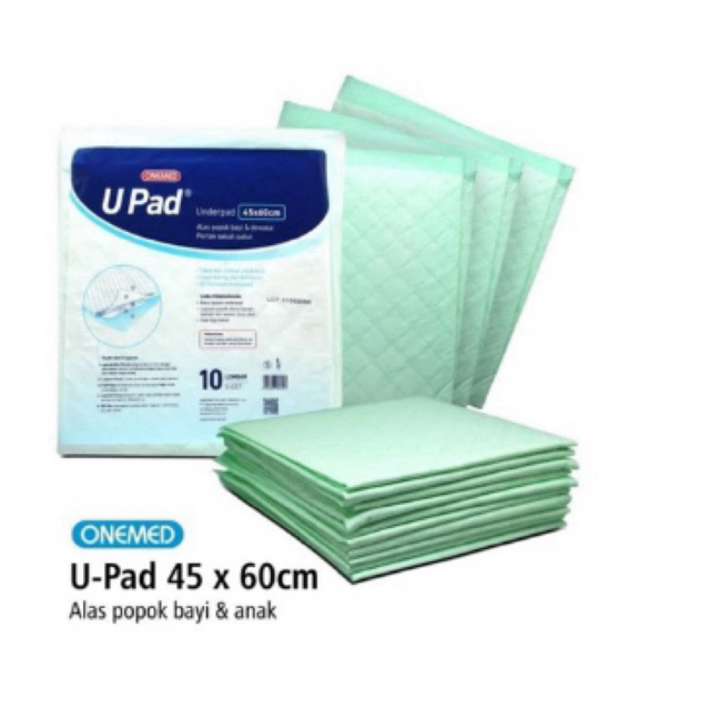 Onemed Underpad Baby Pads 45 x 60 cm Baby Diaper Pad 10 | Shopee ...