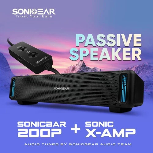 Sonicgear 200P Powerful SoundBar Speakers with Brilliant Light Effect ...