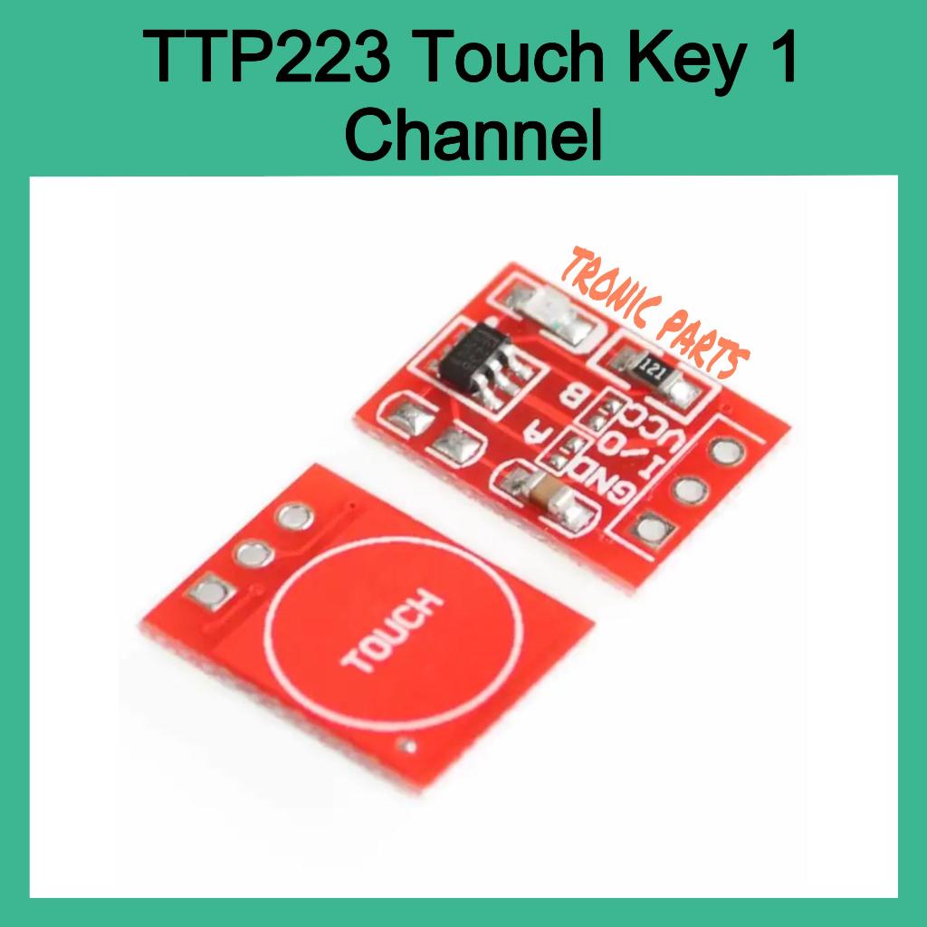 TTP223 Touch Key Capacitive 1 Channel Touch Sensor 1 CH Module | Shopee ...