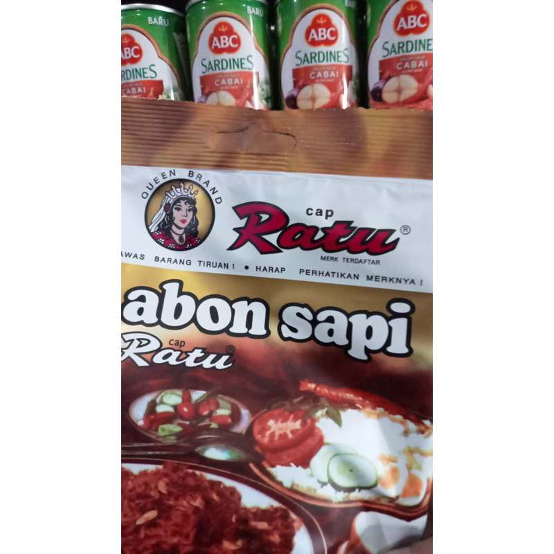 RATU Queen brand beef floss 90gr | Shopee Philippines