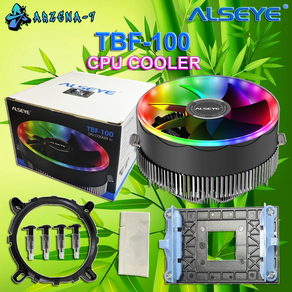 Alseye Luna TBF-100 Universal Rgb Processor Fan Cooler (can be Intel ...