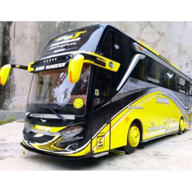 Miniature Bus Toy Miniature Bus STJ nada Telolet Basuri full Variety Of ...