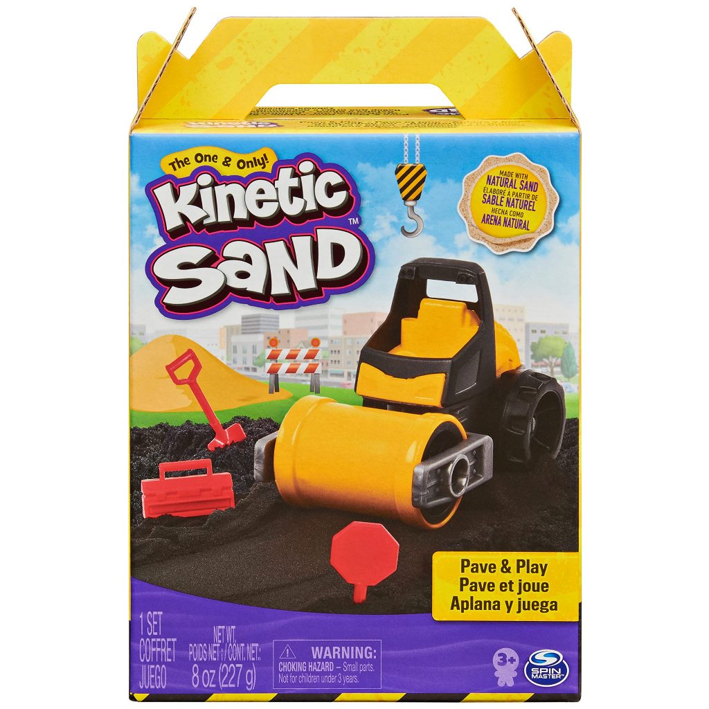 Beyba Kinetic Sand Pave And Clay Construction Playset ORIGINAL Spin ...