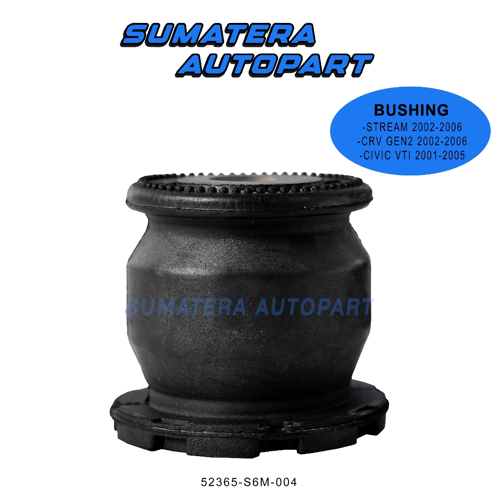 Rubber Bushing Bushing Boss Bosh Lower Arm Rear Wing Lower Honda Civic ...