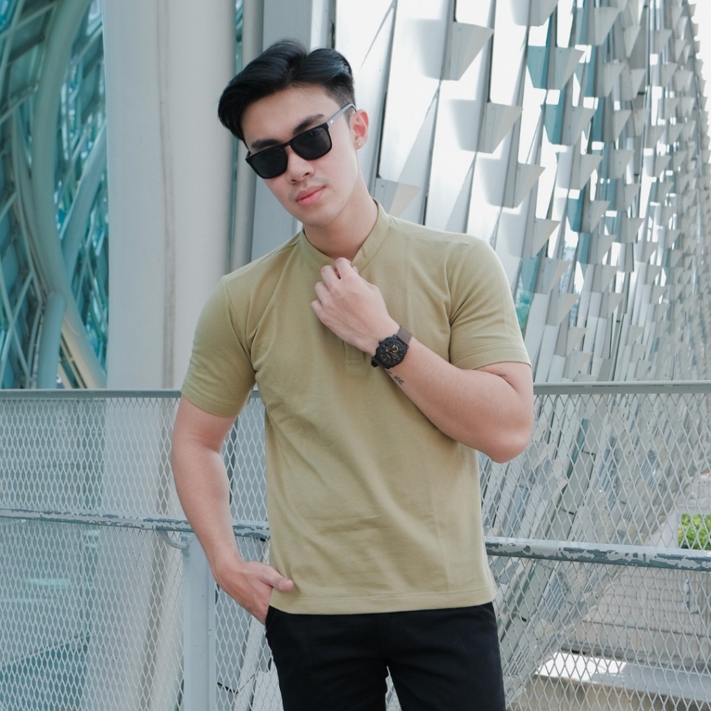 Btx - Polo Shirts Men Exclusive Gyan Olive | Shopee Philippines
