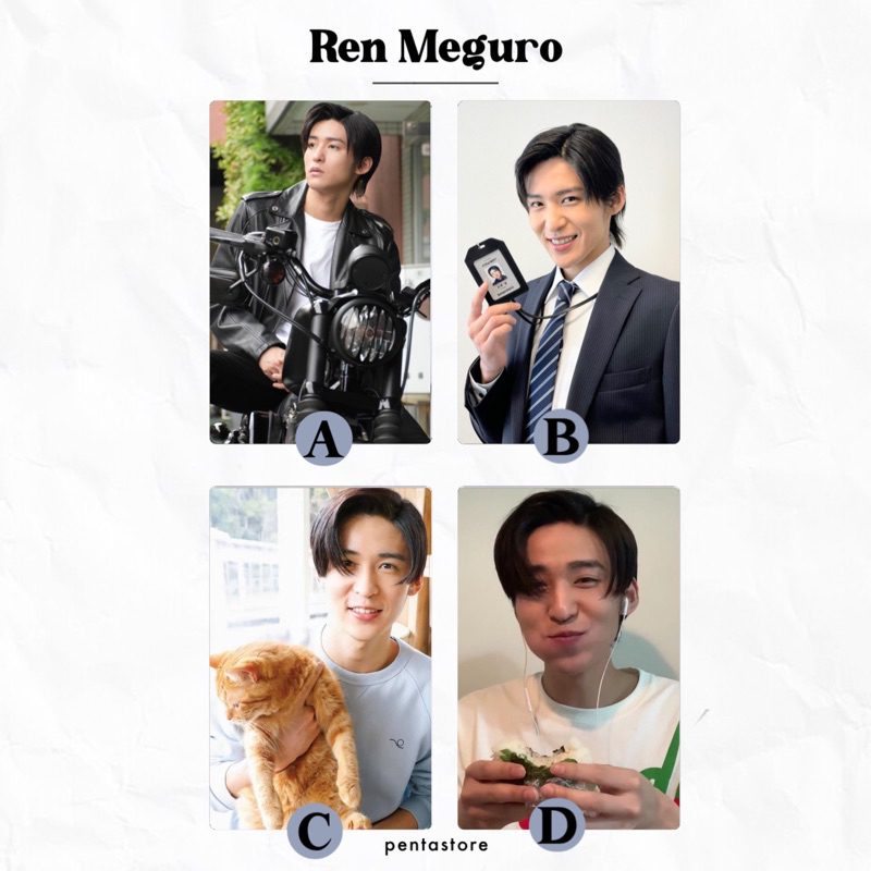 Japan Actor Photocard Fumiya Takahashi Yamazaki Kento Ryo Yoshizawa ...