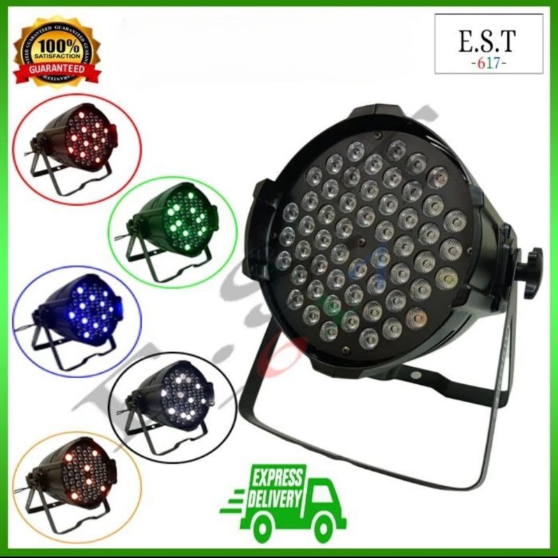 MATA Parled par stage lights par LED 54 eyes rgbwo liama color | Shopee ...