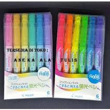 Pilot FRIXION LIGHT SET 6/SFL-60SL-6C/6CS: FRIXION HIGHLIGHTER | Shopee ...