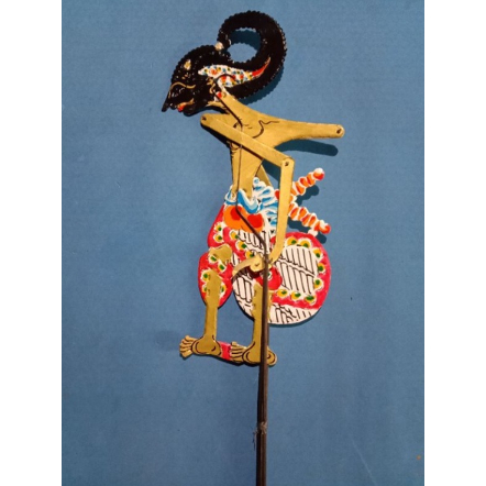 A Set of Five Pandawa Puppets, paper shadow puppets, toy puppets ...