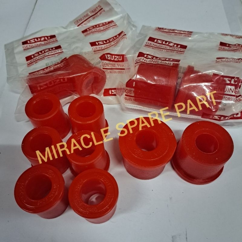 Bosh Spring Front Rear Bushings Per Rubber Per Isuzu Panther (SET ...