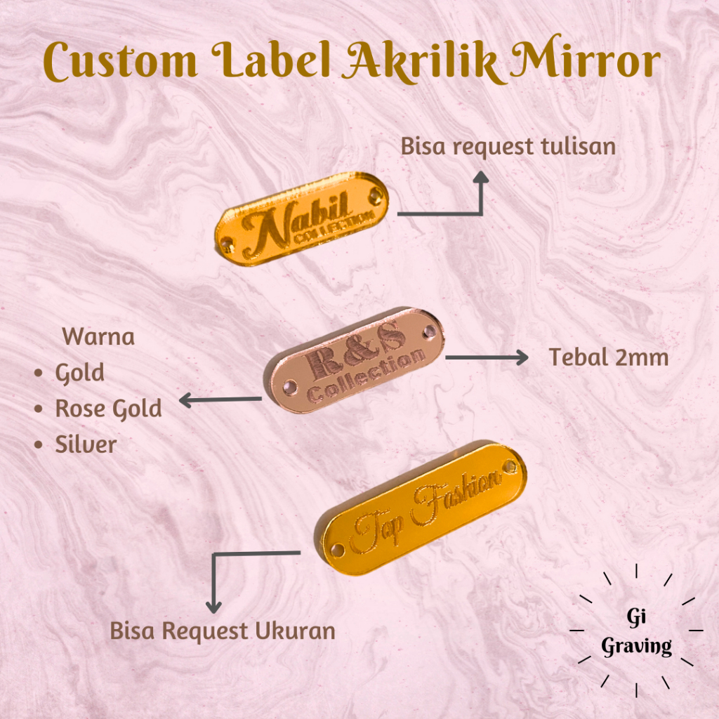Acrylic Hijab Labels Acrylic Veil Labels Acrylic Hand Tags | Shopee ...