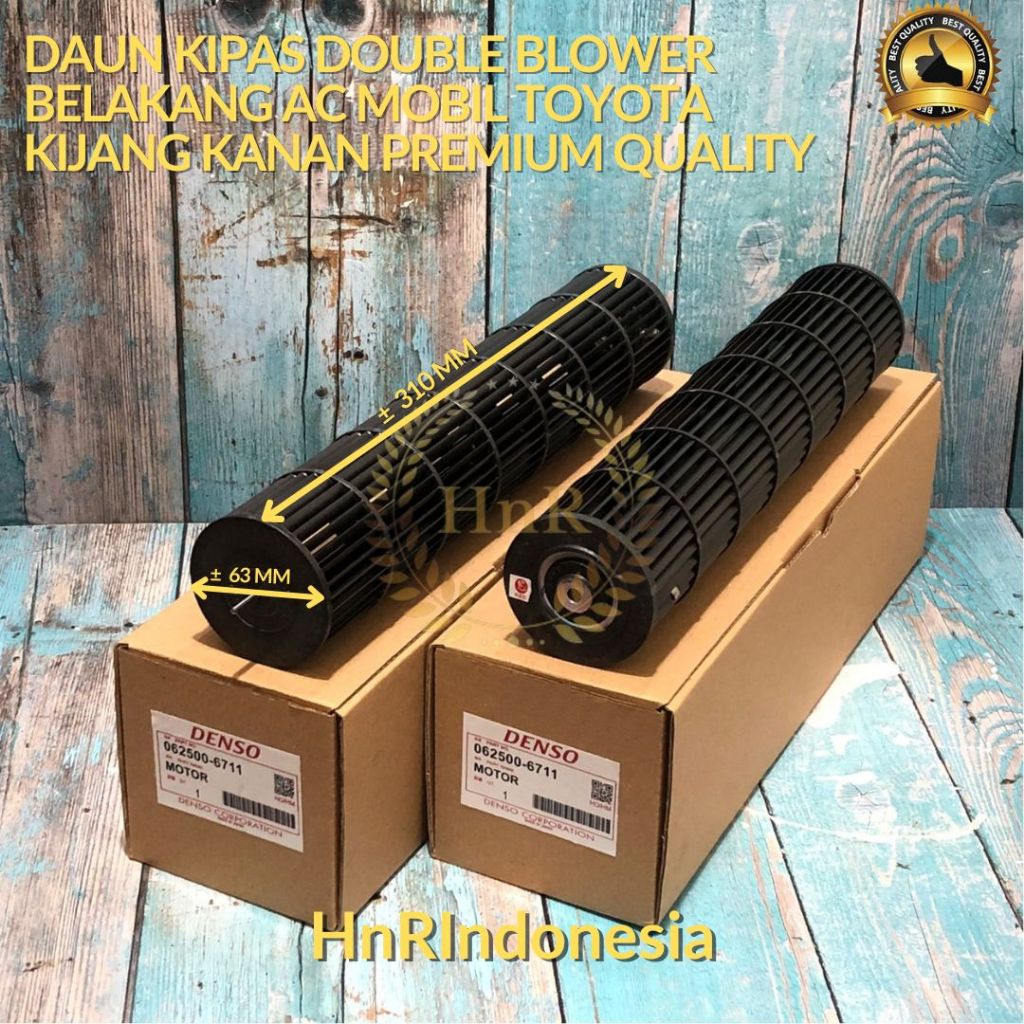Toyota Kijang Right Car AC Rear Double Blower Fan Leaf PREMIUM QUALITY ...