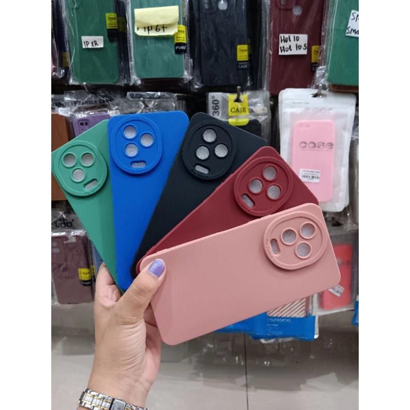 BIG EYE COLOR SILICONE CASE INFINIX HOT 12 PRO HOT 11 PLAY HOT 11 HOT ...