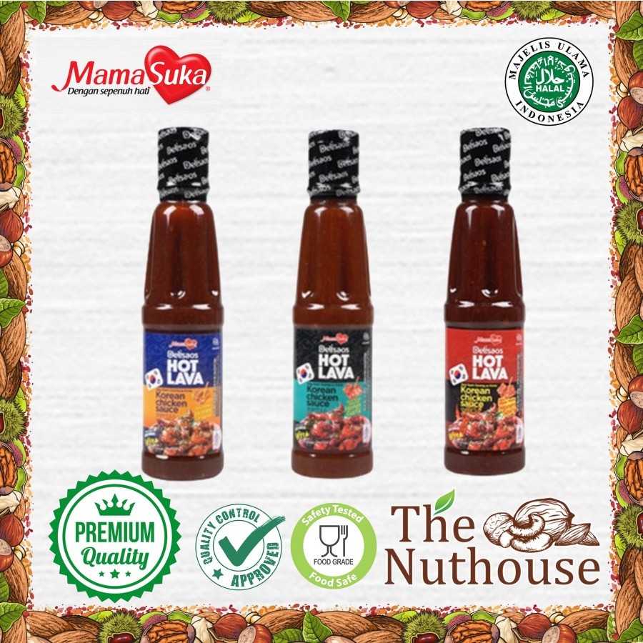 Mamasuka Delisaos Hot Lava Korea Chicken Sauce Honey Spicy Garlic 160g ...
