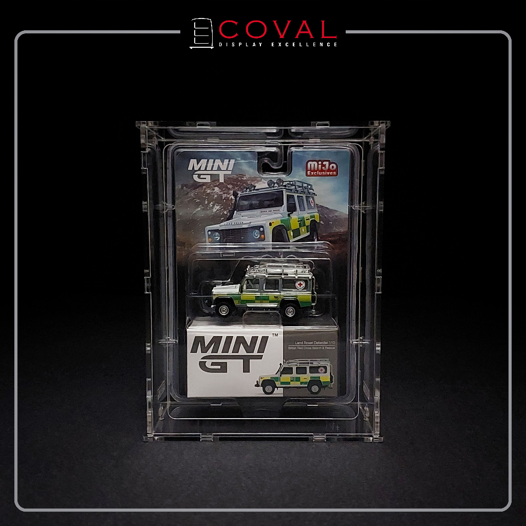 Coval SGT-101 Acrylic Display for 1 Blister Diecast Mini GT 1/64 ...