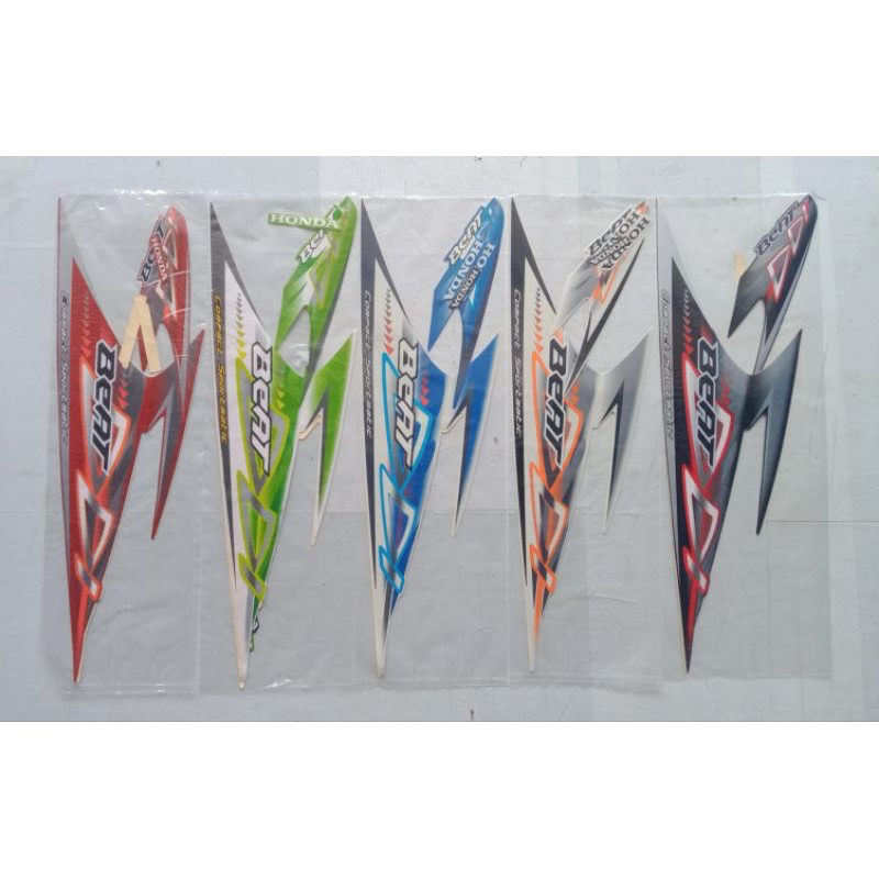 2012 BEAT KARBU Motorcycle Standard Stripping Sticker | Shopee Philippines