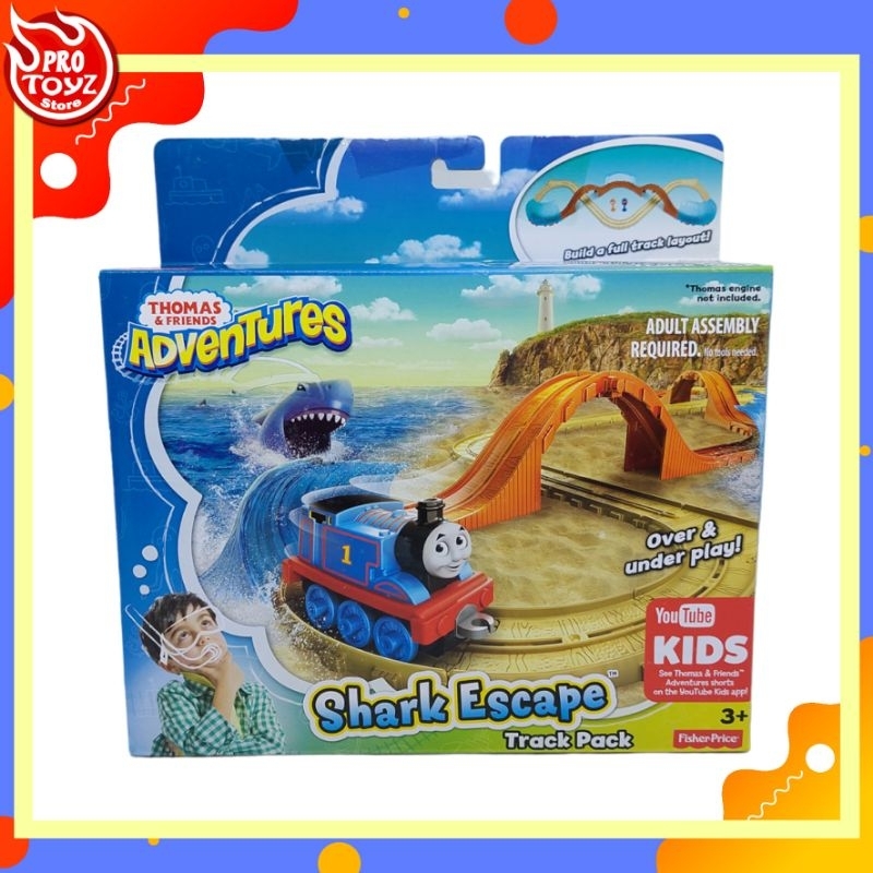 Thomas & Friends ADVENTURES SHARK ESCAPE TRACK PACK | Shopee Philippines