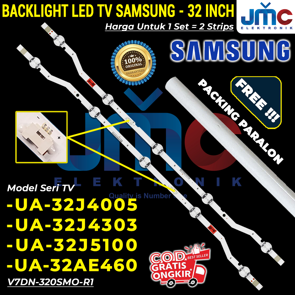 Samsung TV BACKLIGHT 32 Inch UA32J4005 UA32J5100 UA32J4303 UA32AE460 ...