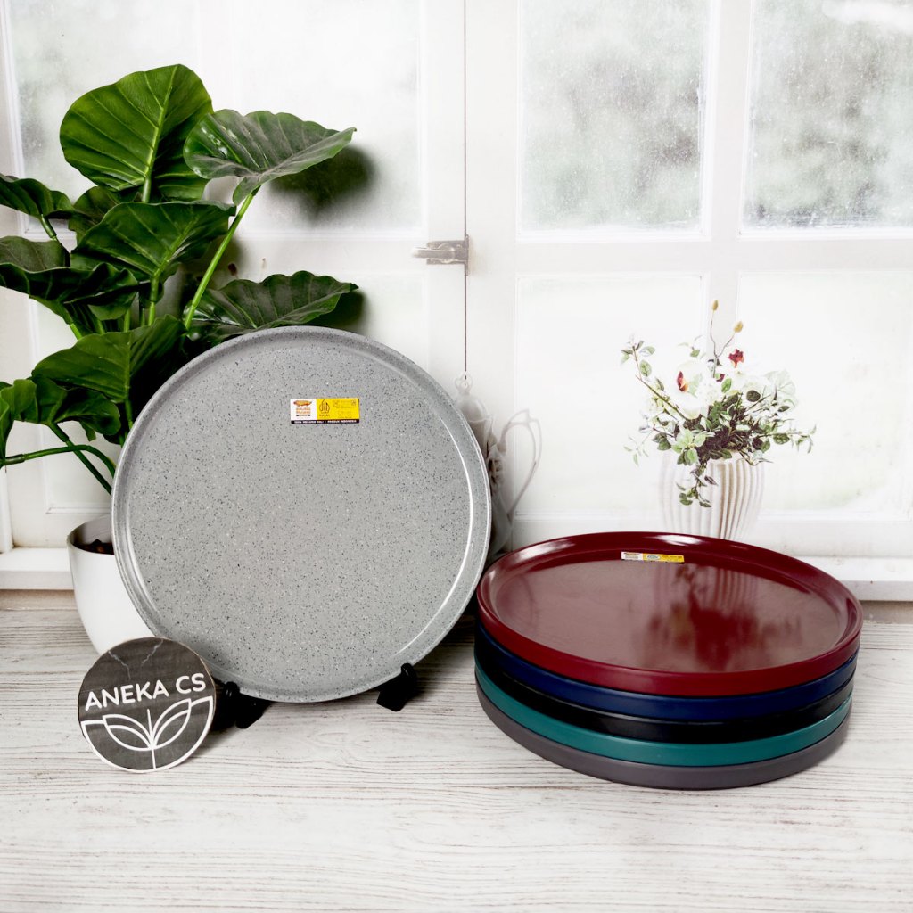 9 Inch Melamine Plate - Serving Dinner Plate - Flat Plate - Cafe Plate ...