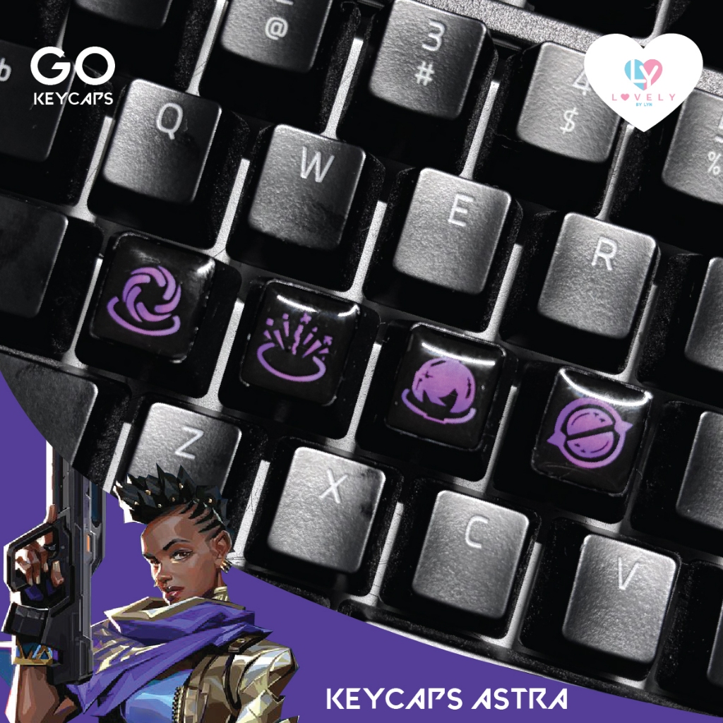 Keycaps PBT Valo Astra Ability | Go KEYCAPS | Shopee Philippines