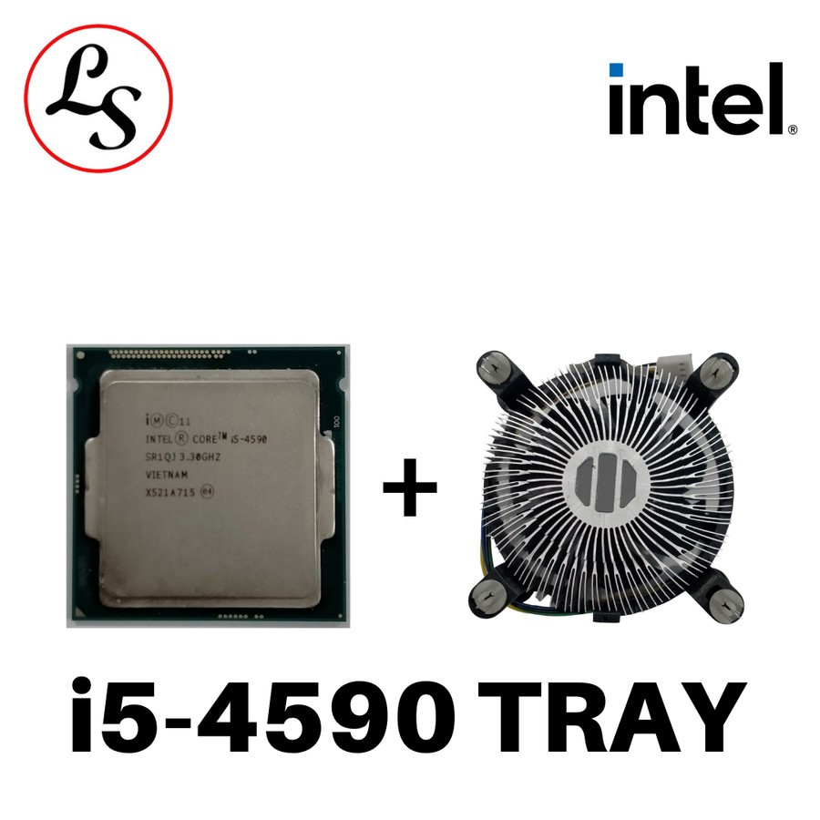 INTEL PROCESSOR i5-4590 / i5 4590 3.5Ghz LGA 1150 + Fan TRAY | Shopee ...
