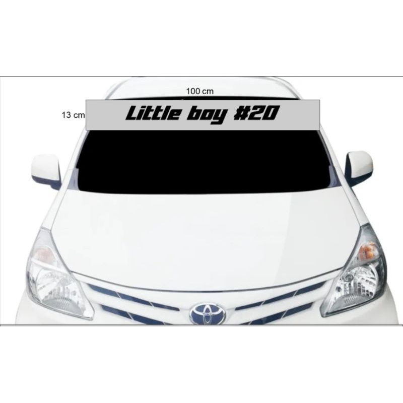 Agya inova avanza Car Windshield Car Sticker free request Design ...