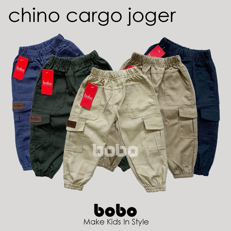 Bobo Chino Jogger Cargo Pants | Shopee Philippines