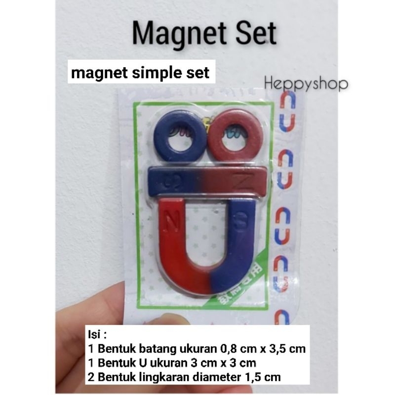 Magnet Set, Bar Magnet, U Magnet | Shopee Philippines