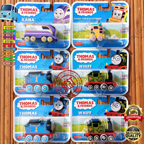 Thomas & FRIENDS METAL METALS DUS SET 6 - THOMAS KANA WHIFF SANDY THE ...