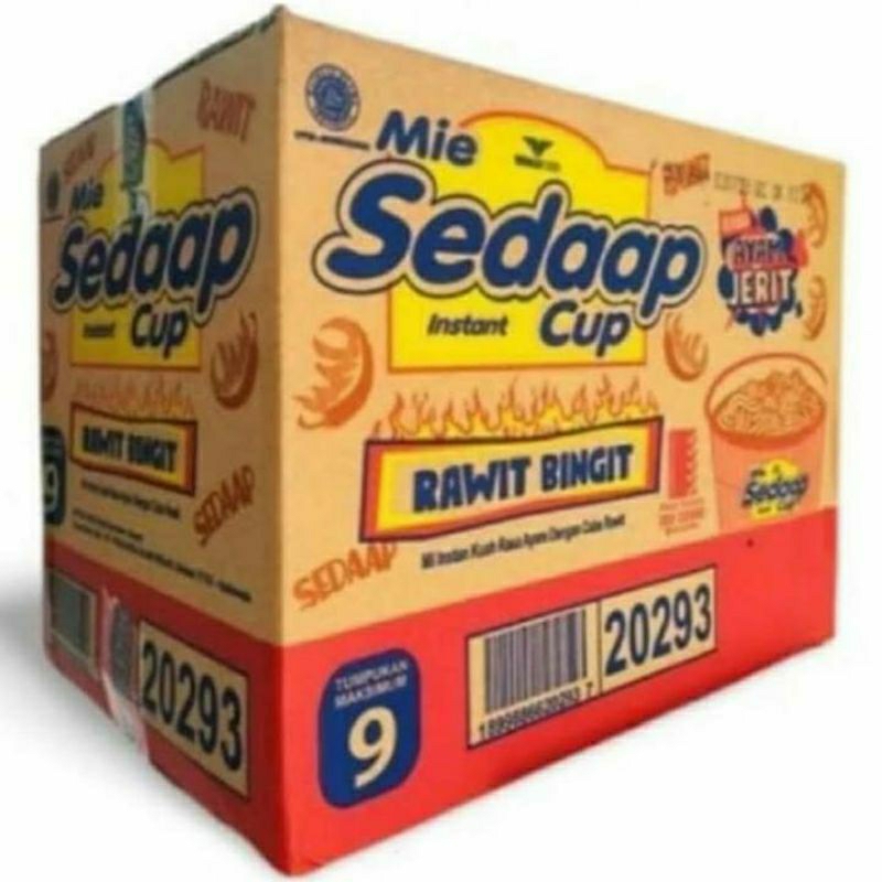 Mie Sedaap Cup Instant Cayenne Sauce Bingit Chicken Flavor Jerit - 75 ...