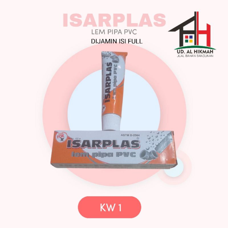 Isarplas PVC Pipe Glue @ 40 grams AND ORIGINAL QUALITY NO 1 | Shopee ...