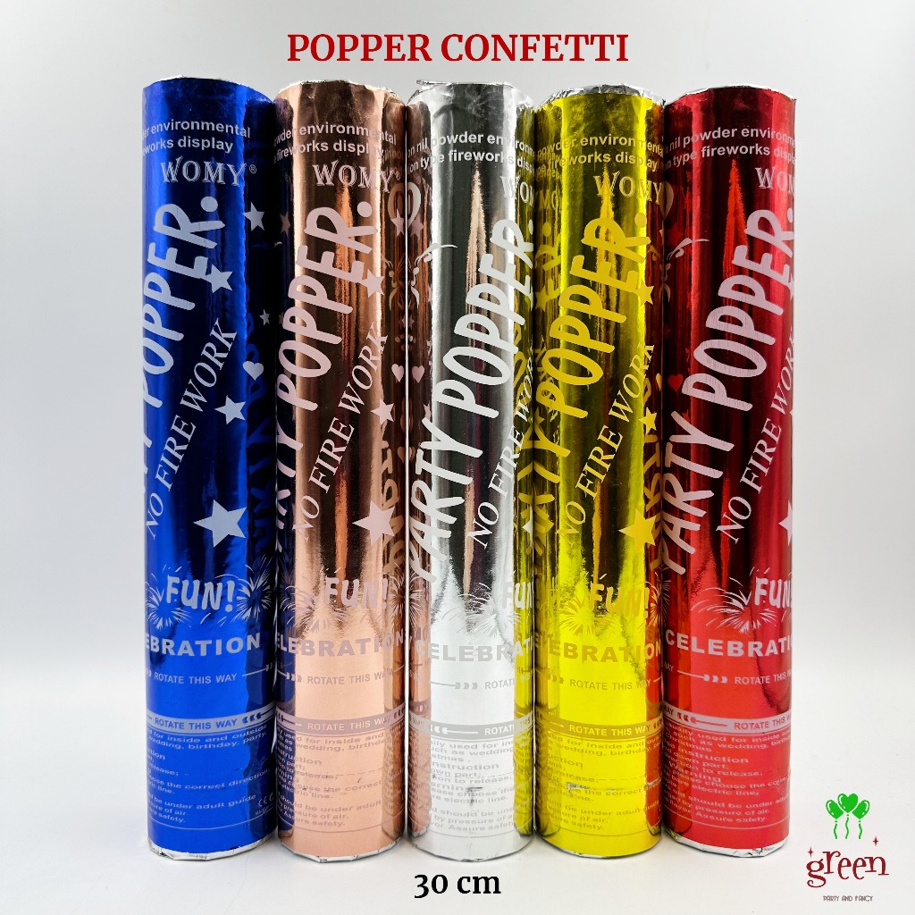 Party popper Popper confetti confetti birthday Party 30 cm 40 cm ...