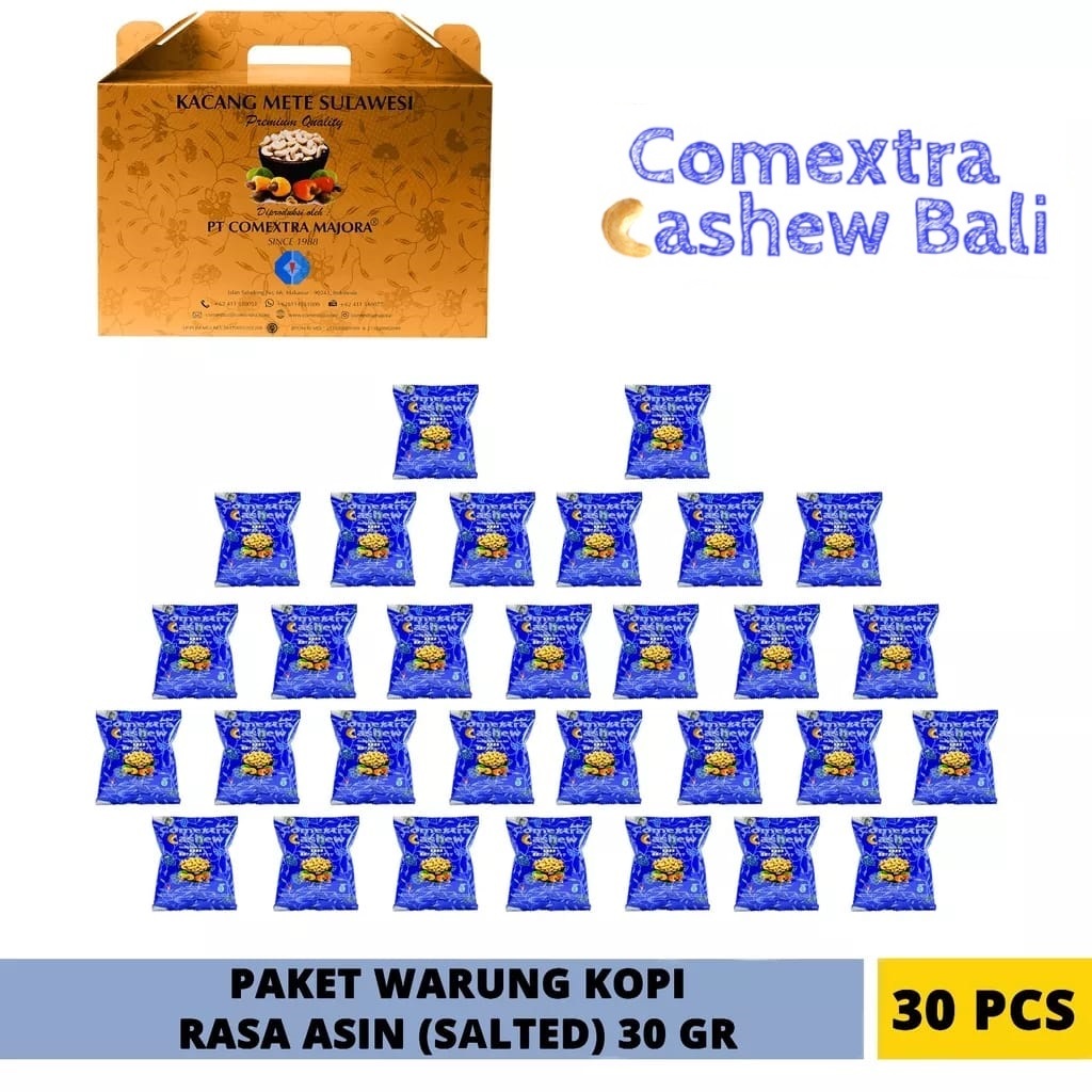 Comextra Cashew Nuts Fried Salted / Salted 30 Grams - Cashew Cashew ...