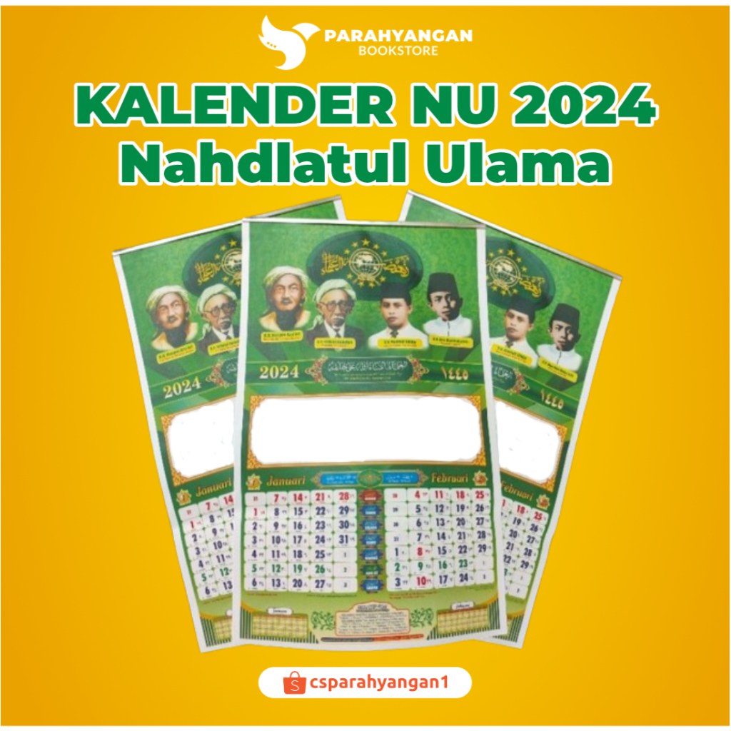 2024 NU Almanak Nahdlatul Ulama ISLAMIC CALENDAR Calendar | Shopee ...