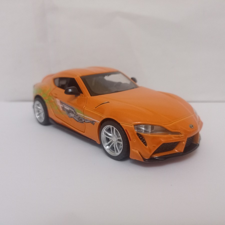 Diecast Toyota Supra super Car Fast & Furious Toyota GR Supra 2021 ...