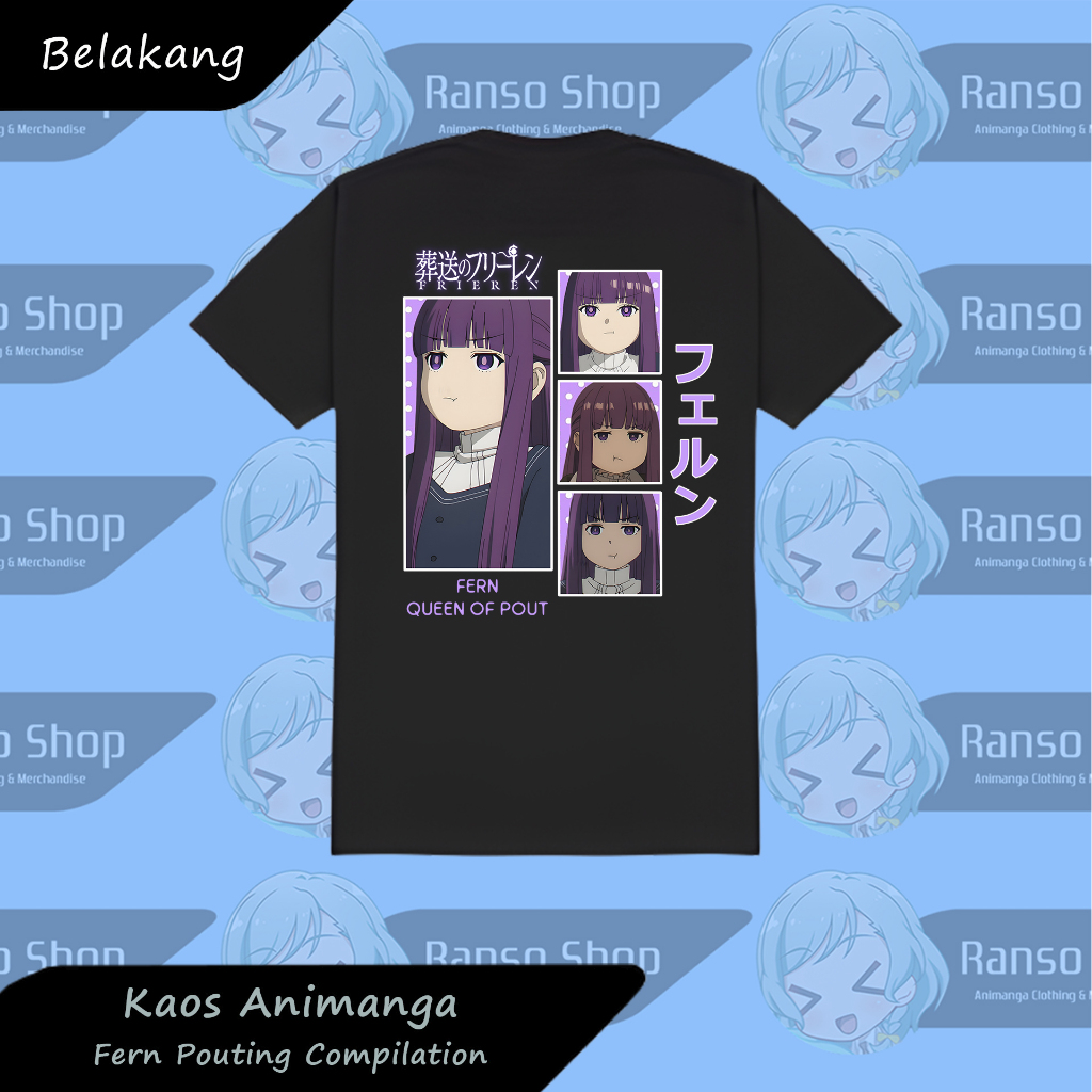 Baju Sousou no Frieren Fern Pout / T-shirt Fern Sousou no Frieren ...