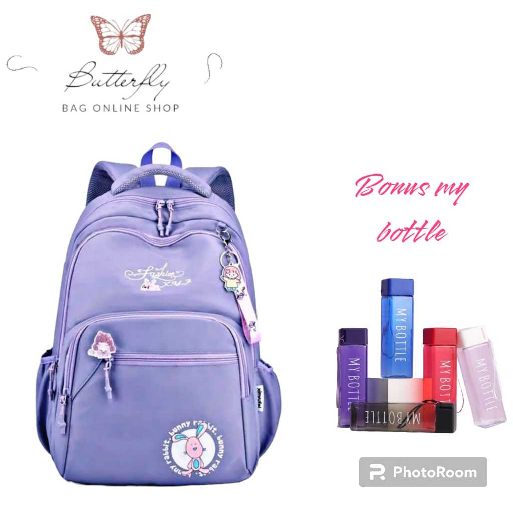 Butterfly BAG CHILDREN'S BACKPACK BAG/ BUNNY RABBIT PRIMARY SCHOOL ...