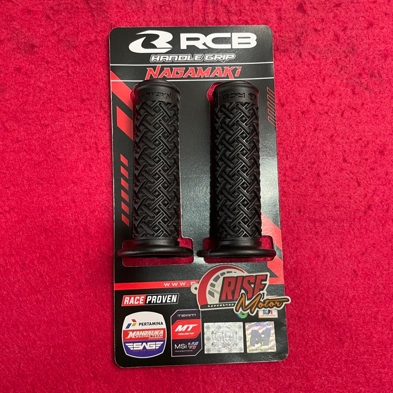 HITAM Handgrip RCB RACING BOY NAGAMAKI ST BLACK | Shopee Philippines