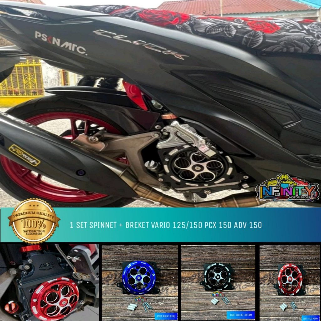 Radiator COVER + SPINNER VARIO 125 150 OLD NEW PCX 150 ADV 150 ...