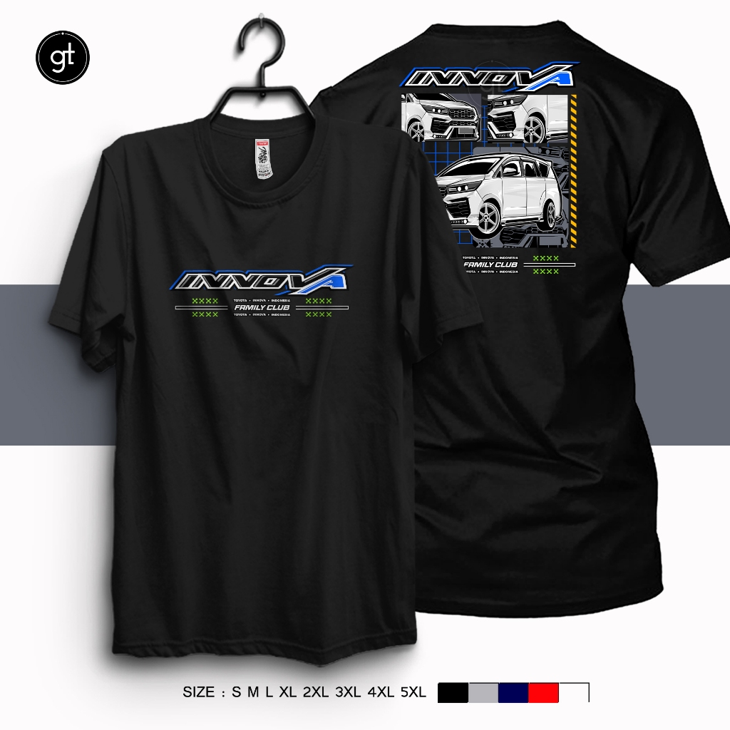 Toyota INNOVA FAMILY CLUB INDONESIA t-shirt | Shopee Philippines