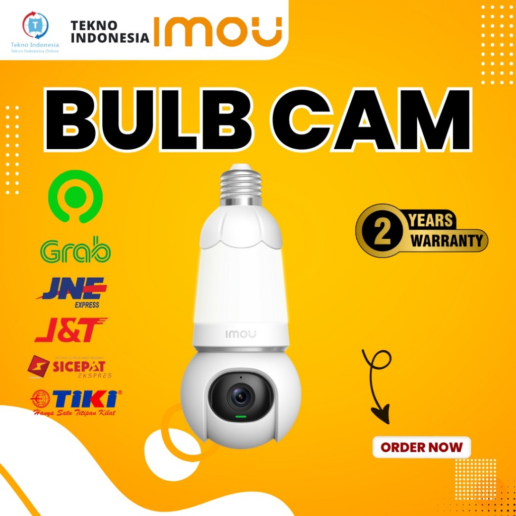 Smart Home CCTV Camera Light Imou Bulb Cam 3MP Bulb 2C Imou Two way ...