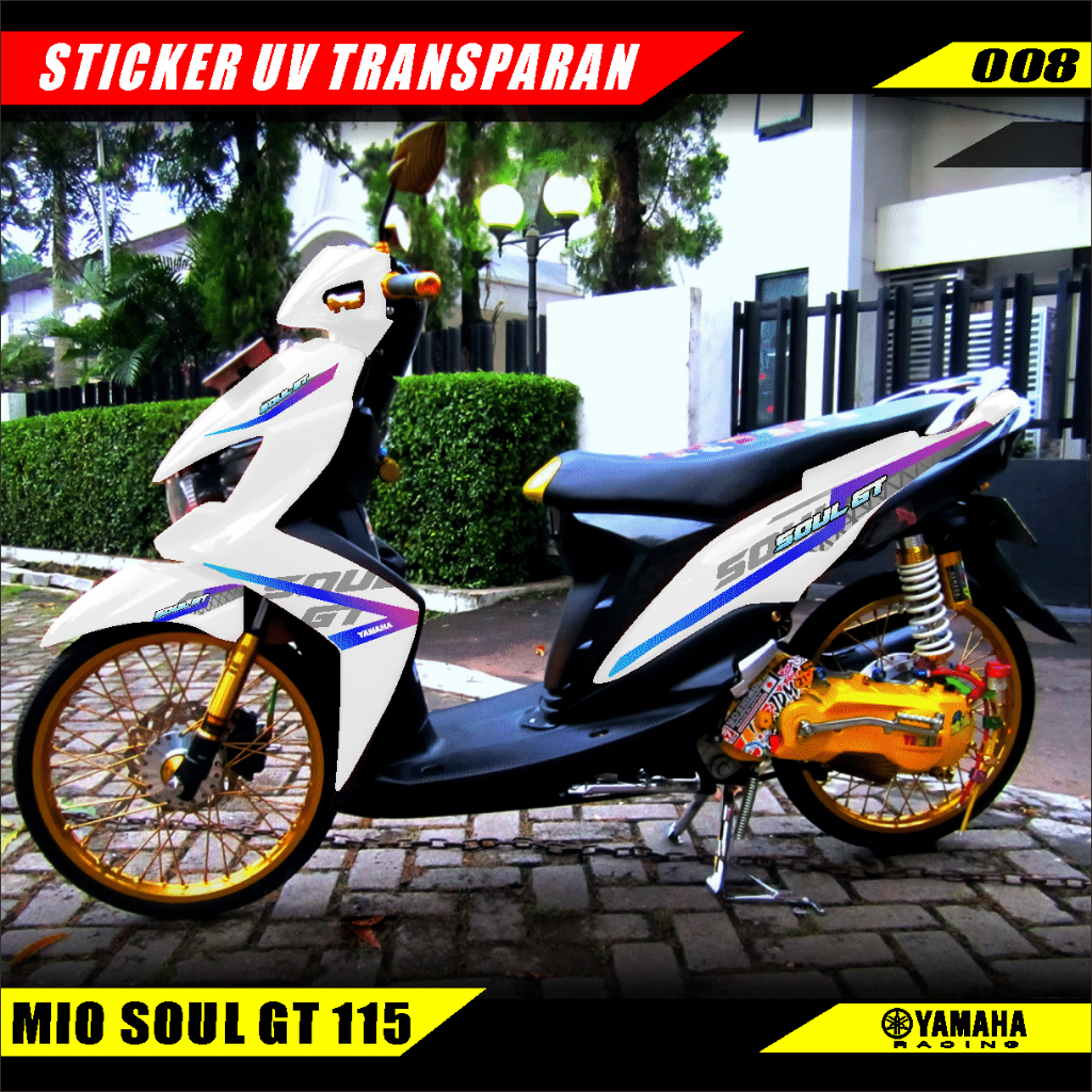 Mio SOUL GT 115 TRANSPARENT STRIPING VARIATIONS ON MOTORCYCLE LIST ...