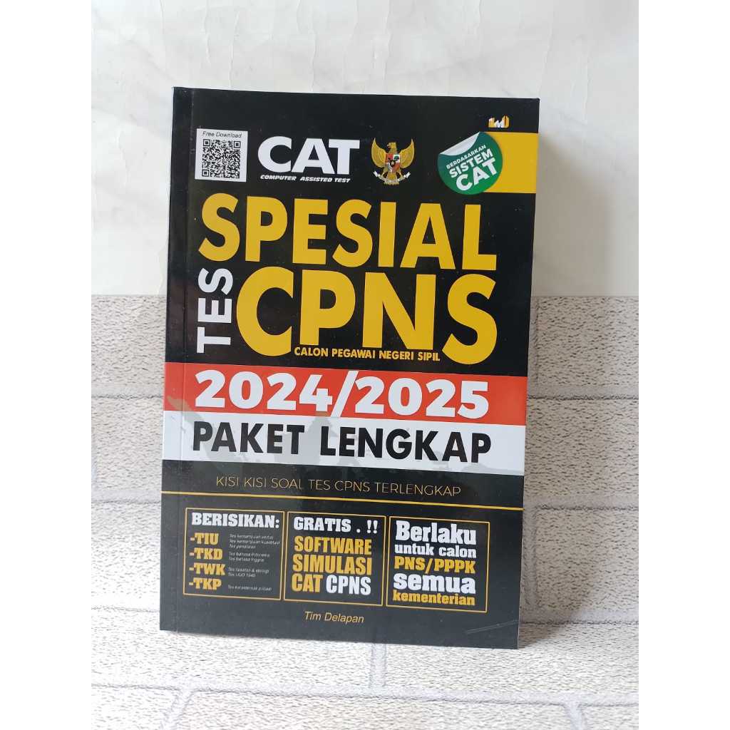 Latest CPNS Test Special Book 2024-2025 Complete Package | Shopee ...