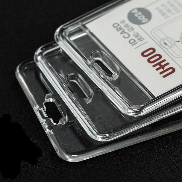 Card holder Acrylic Transparent Badge ID Card casing UHoo 6024 Acrylic ...