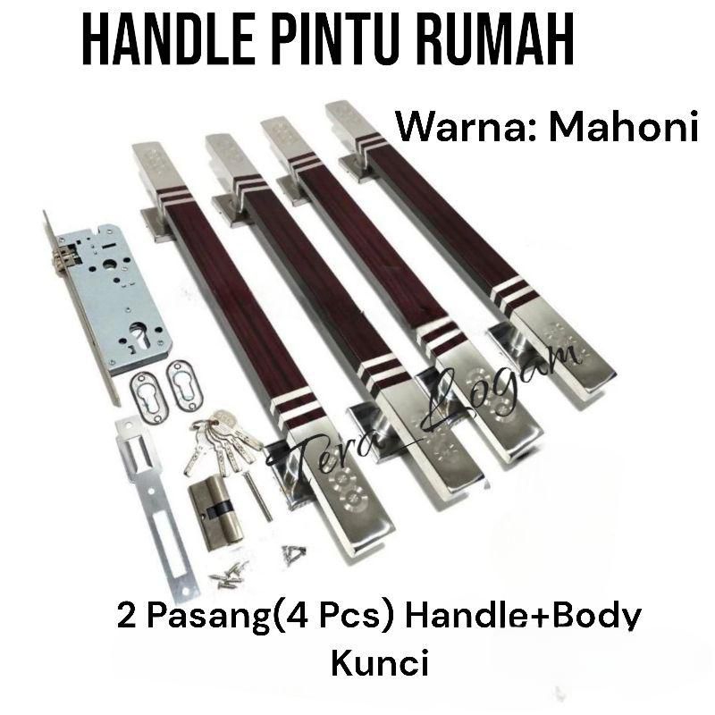 House Door Handle Package 100Cm/33Cm Minimalist stainless Handle + Lock ...