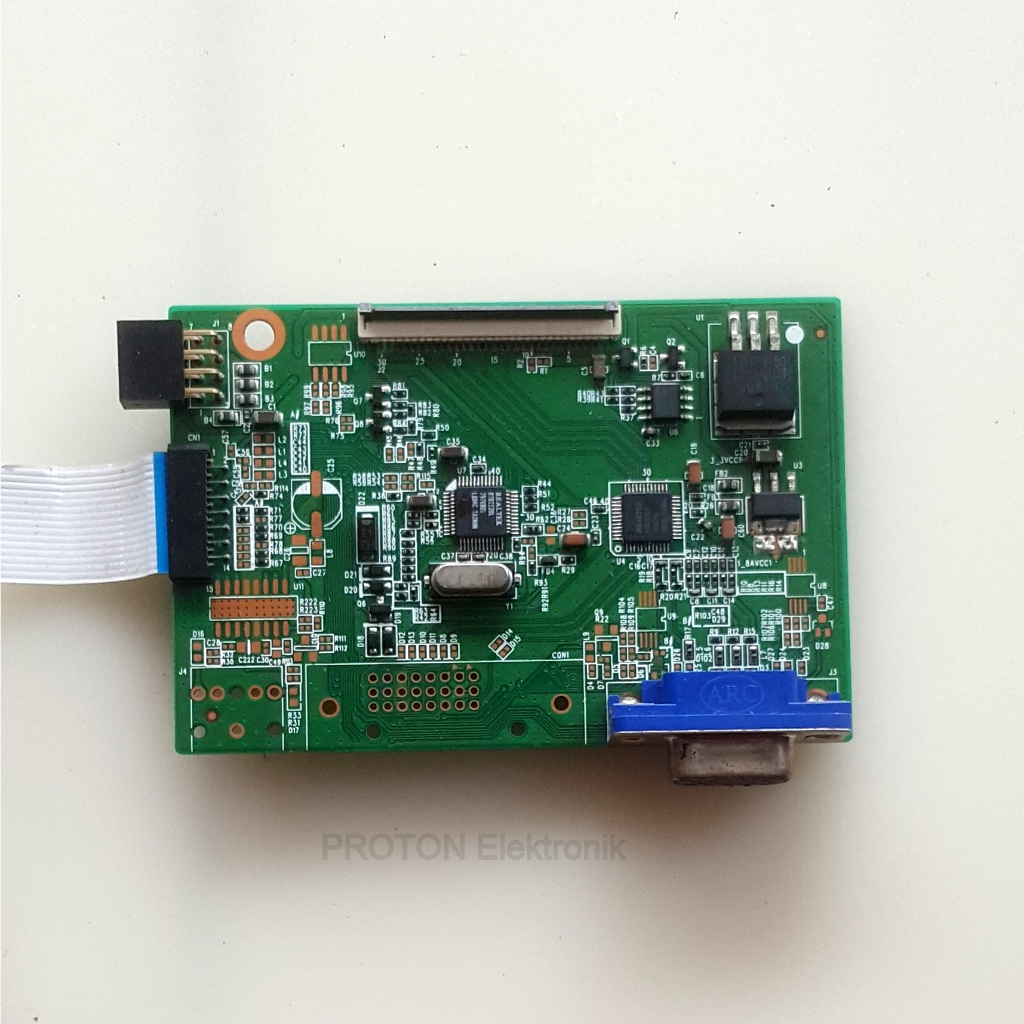 MESIN Lcd Mainboard Monitor ViewSonic VA1616W VS12018 Machine A156B1-H ...