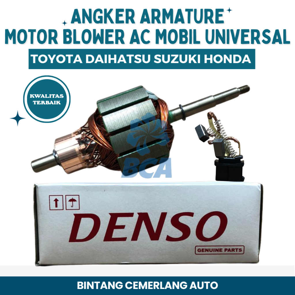 Angker ARMATURE Motor Blower Fan Wind AC Car Front Daihatsu Taft Rocky ...