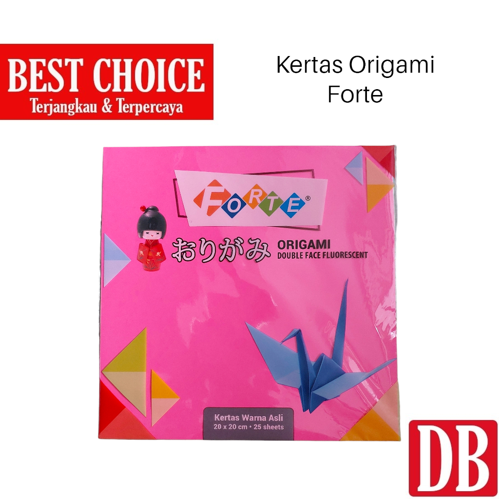 Folding Paper / Origami Forte 20 x 20 cm (25 sheets) | Shopee Philippines
