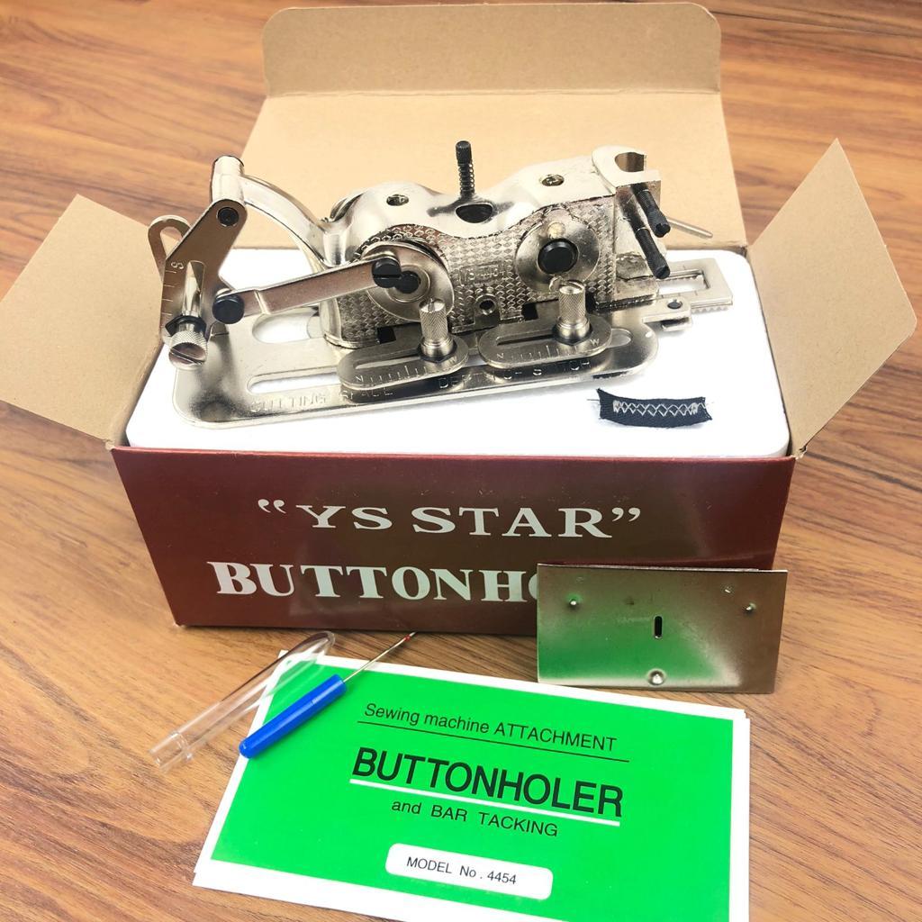 MESIN HITAM Ys STAR Buttonholer for Traditional Sewing Machines - Black ...