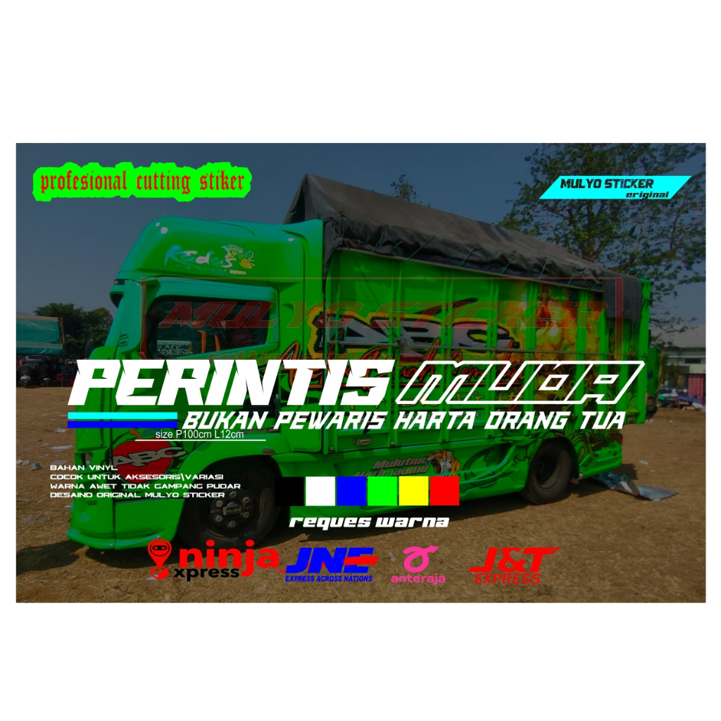 Young pioneer window stickers, variations of pick-up truck windshield ...